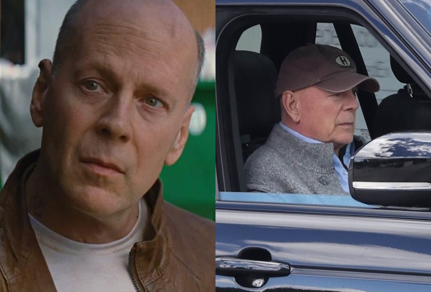 Recluso após diagnóstico de demência, Bruce Willis é visto em passeio ...