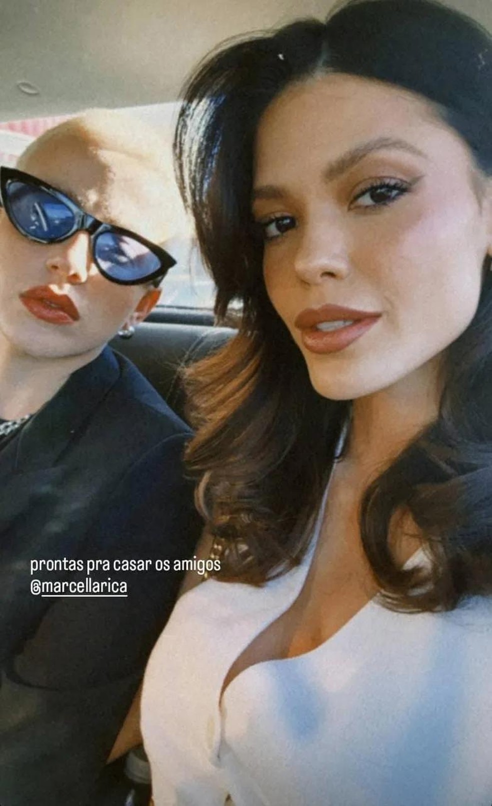 Nah Cardoso e Pe Lu se casam em Las Vegas, nos Estados Unidos