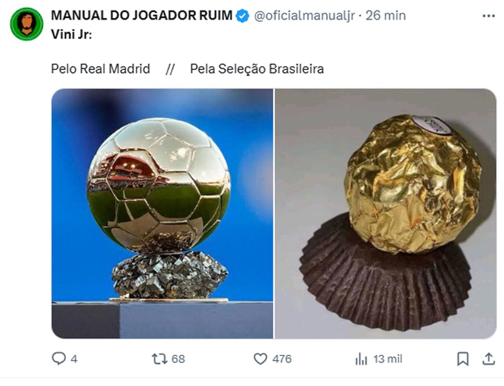 Vini Jr. perde pênalti em jogo do Brasil contra Venezuela e rende memes