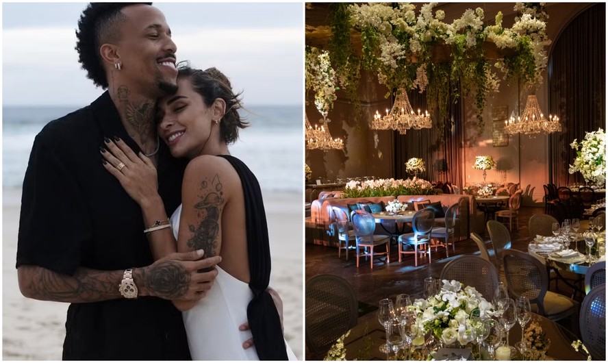 Tainá Castro e Eder Militão realizam casamento de mais de R$ 2 milhões ...