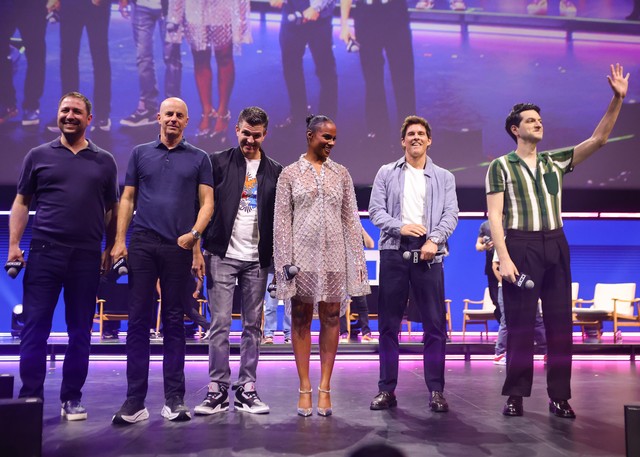 Ben Schwartz, James Marsden e Tika Sumpter apresentam 'Sonic 3' na CCXP 24