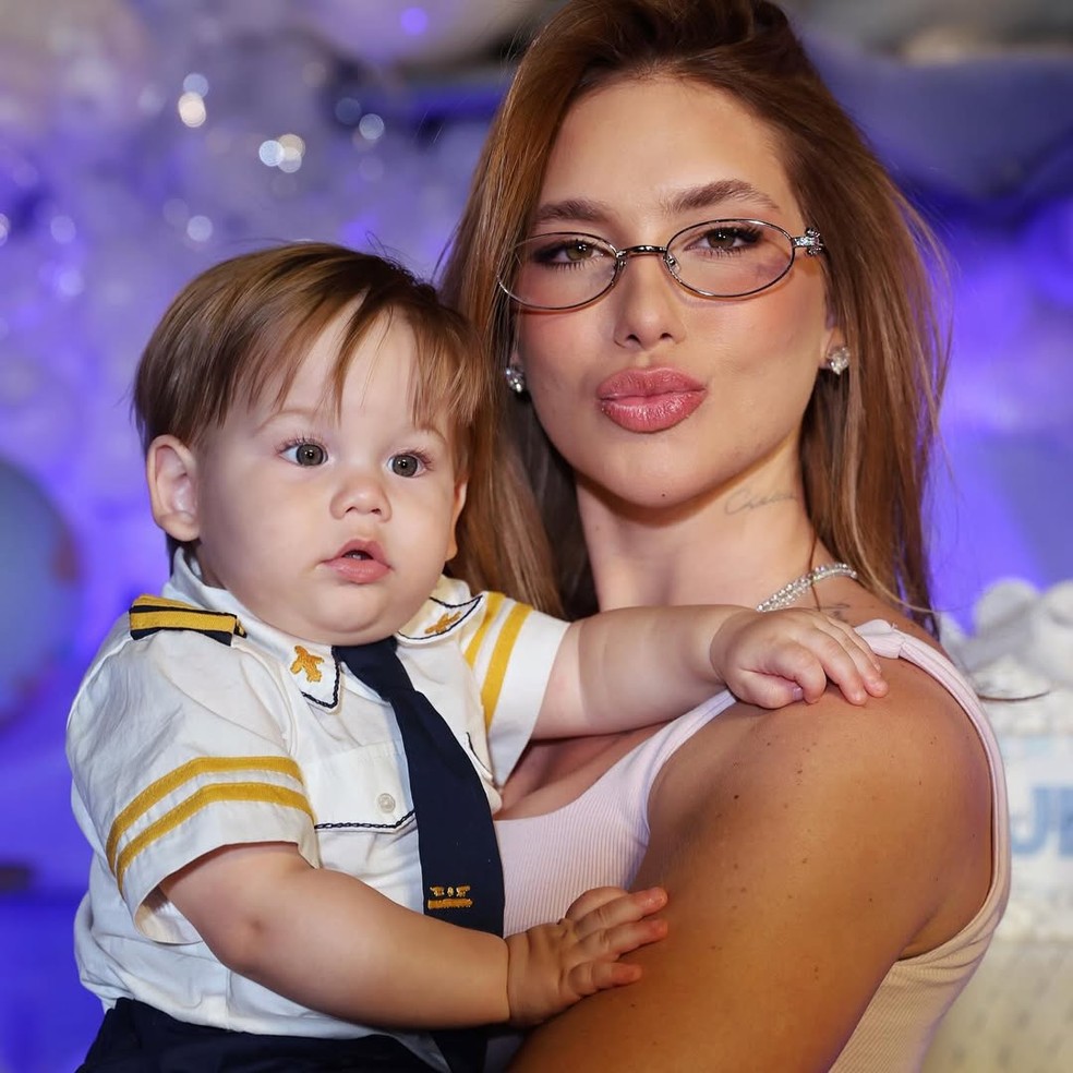 Virginia Fonseca e Zé Felipe comemoram aniversário de 1 ano de José ...
