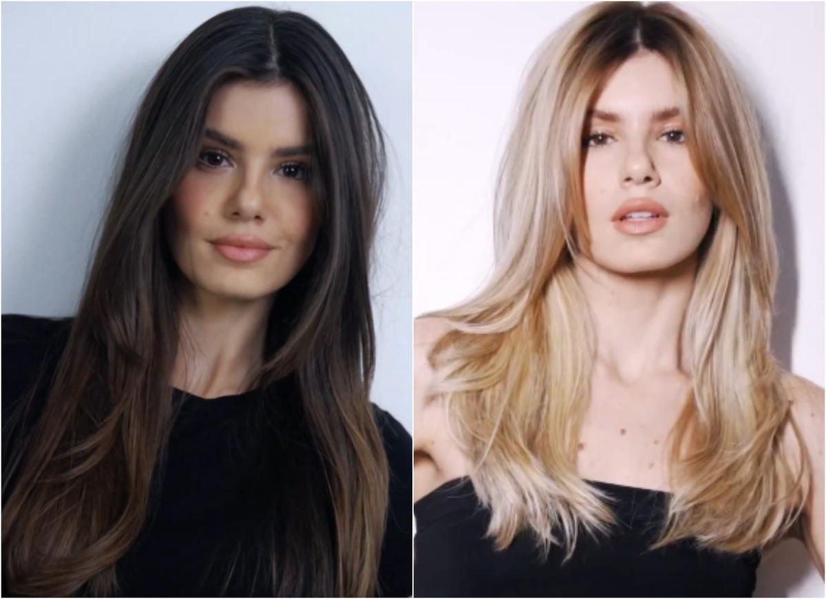Camila Queiroz muda radicalmente o visual e avisa ao aparecer loira ...