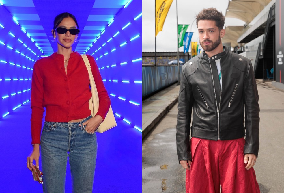 Bruna Marquezine vai com a família ao GP Brasil de F1