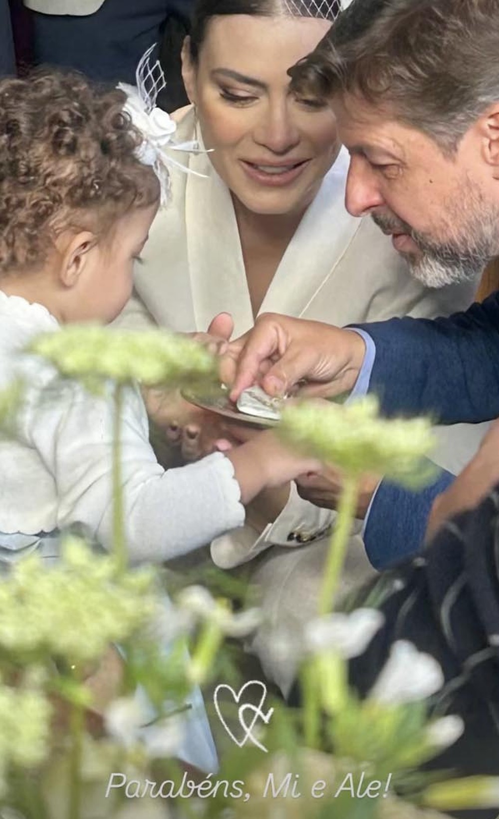 Michelle Loreto, do 'Bem Estar', se casa com diretor-geral do 'Encontro'