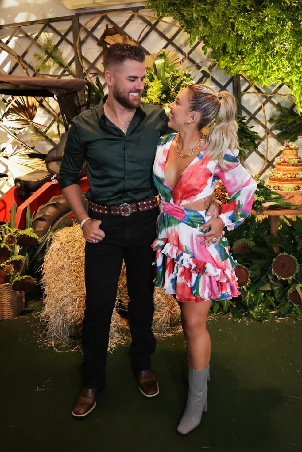 Natália Toscano faz festa sertaneja para celebrar os 34 anos de Zé Neto ...