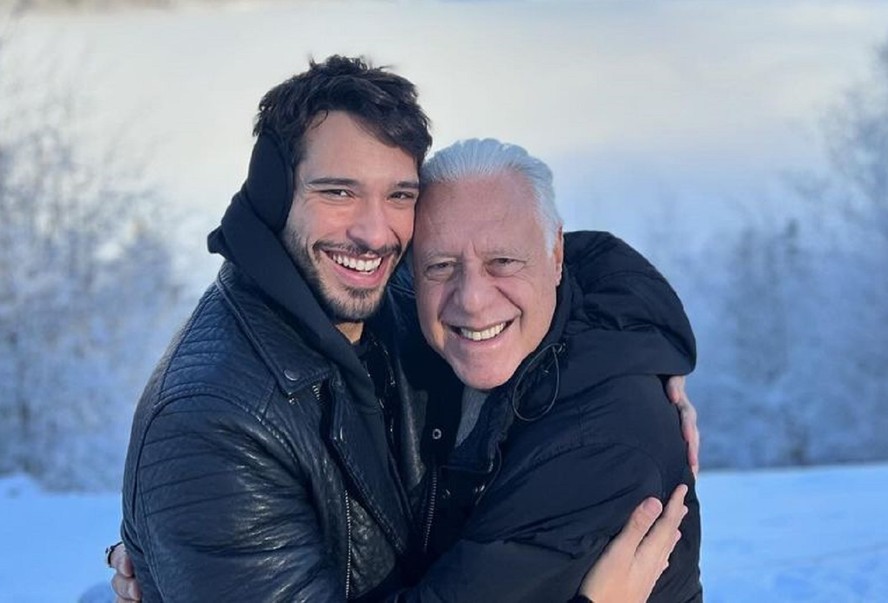 Bruno Fagundes conta que o pai, Antônio Fagundes, nunca fez teste como ...