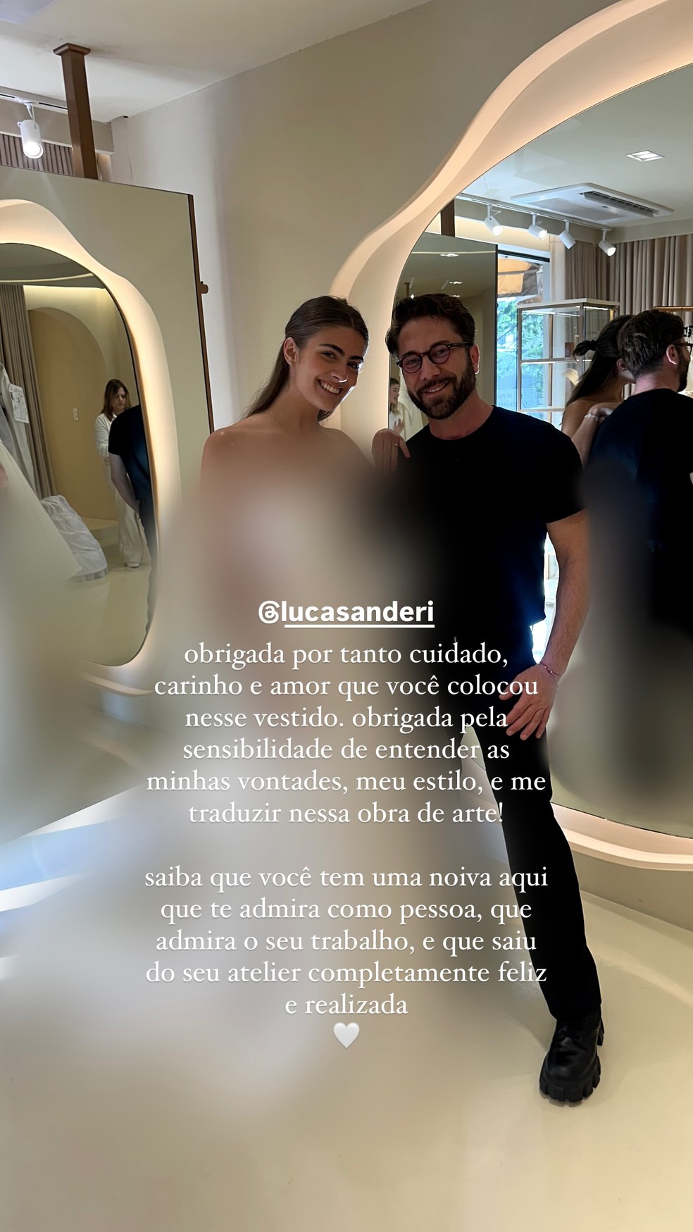 Luma Cesar, filha de Cesar Filho e Elaine Mickely, dá spoiler do seu ...