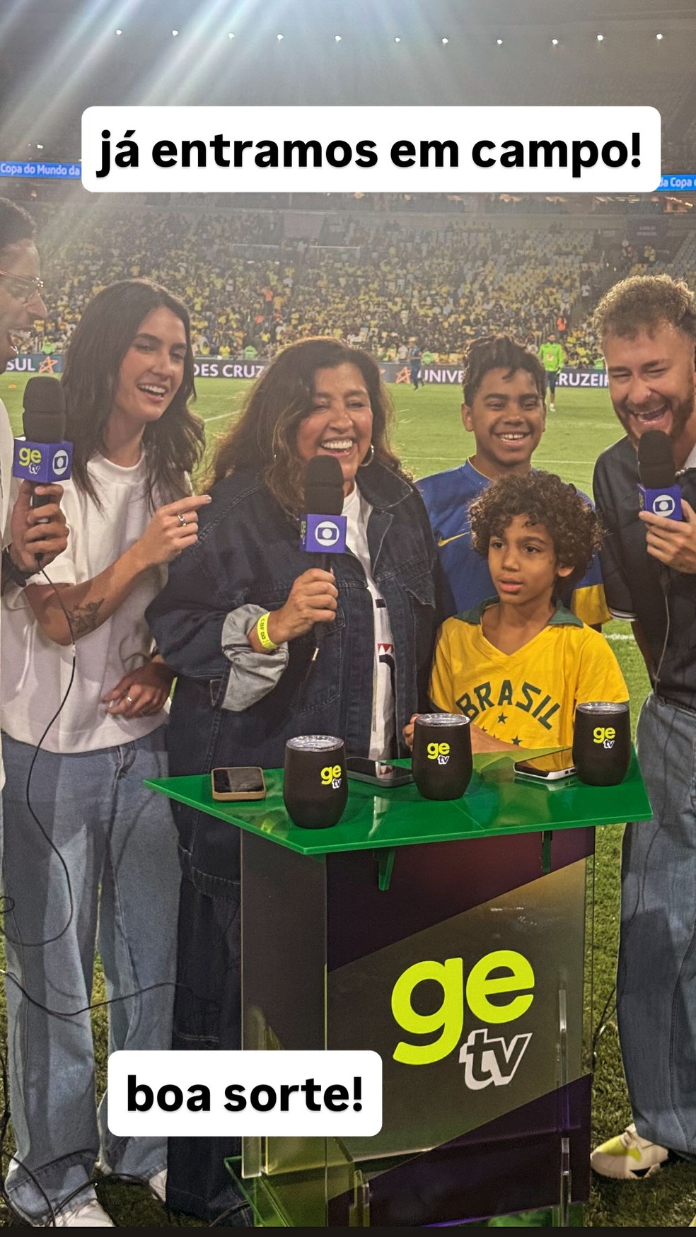 Famosos torcem pelo Brasil em jogo das Eliminatórias da Copa do Mundo