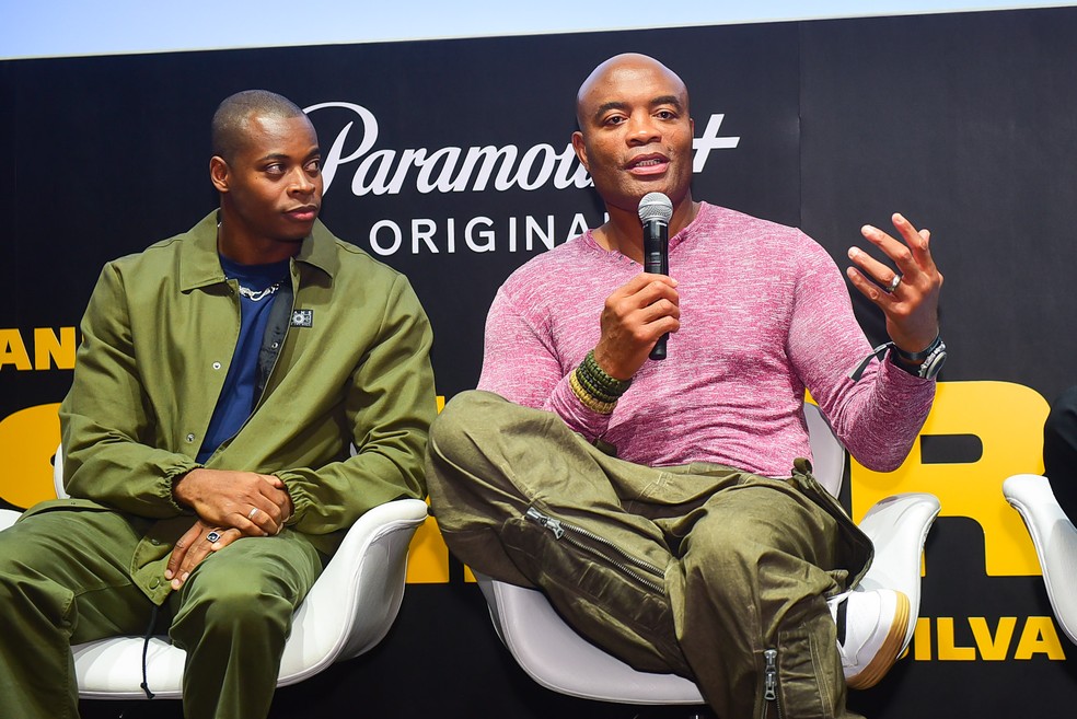 Ator que vive Anderson Silva em série nocauteou lutador no 1º treino de ...