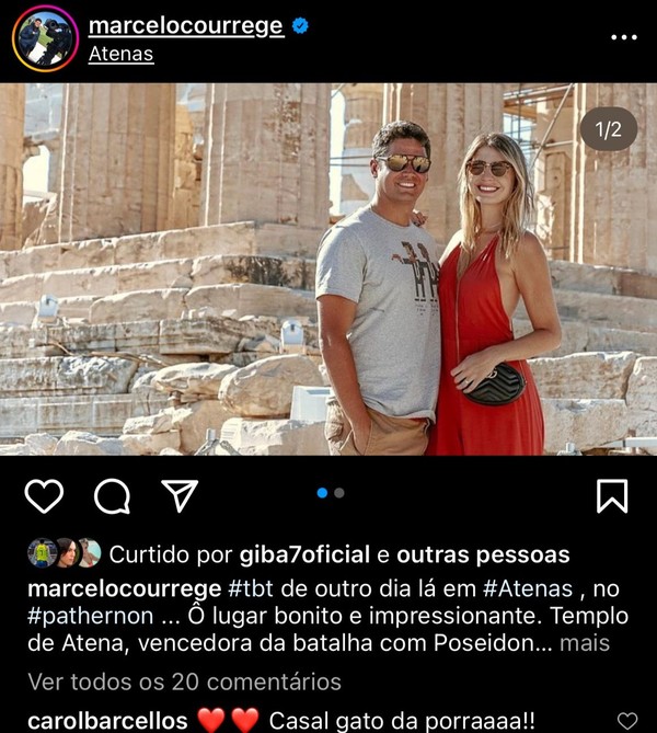 Carol Barcellos se pronuncia sobre ter demorado a assumir romance com ...