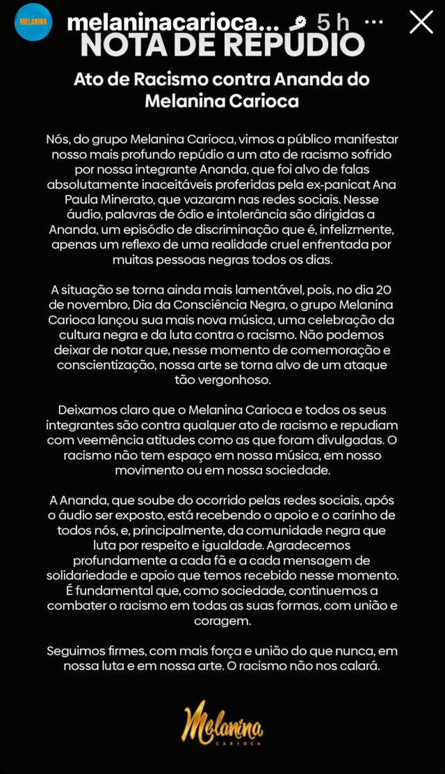 Caso Ana Paula Minerato: Rapper KT Gomez se pronuncia após vazamento de ...