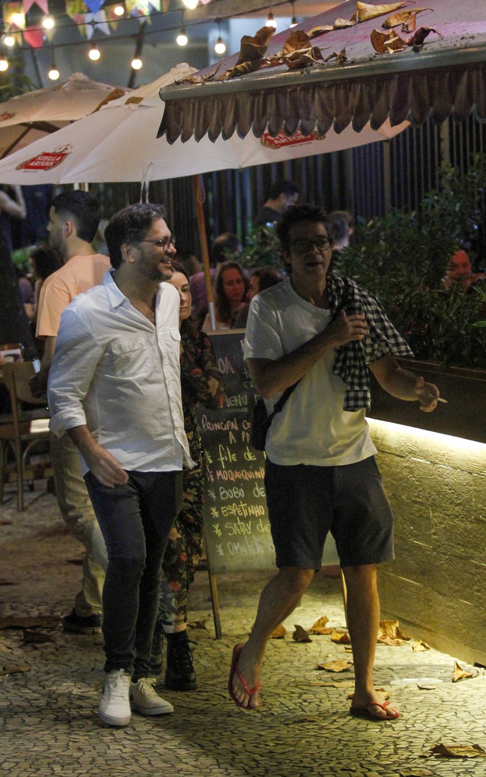 Com peça em cartaz, Lucio Mauro Filho e Bruno Mazzeo jantam juntos no ...