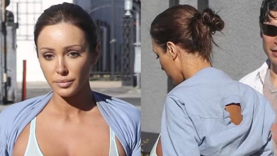 Bianca Censori usa body transparente, mas chama atenção com jeito ...