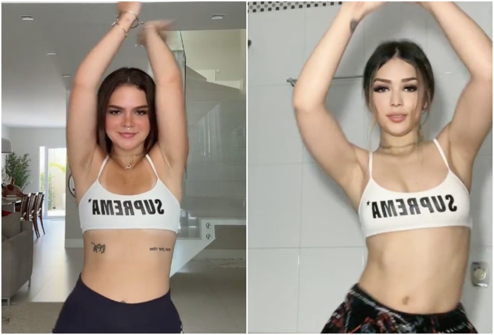 Mel Maia aponta que Melody copiou seu look em trend, e cantora rebate