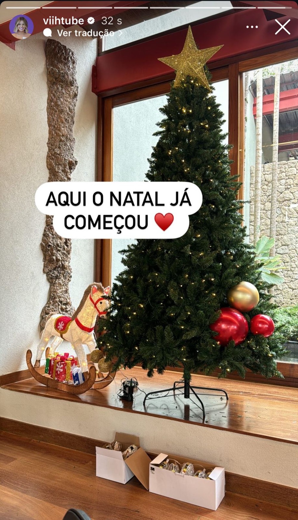 Viih Tube já começa a decorar nova mansão para o Natal; confira e se ...