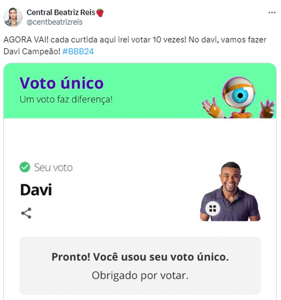 BBB 24: fã-clubes de Beatriz se dividem em torcida para final; veja ...