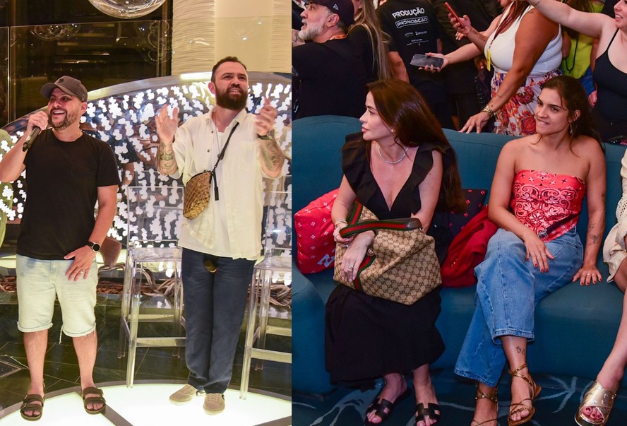 Jorge e Mateus fazem rara aparição com as esposas em cruzeiro de 20 ...