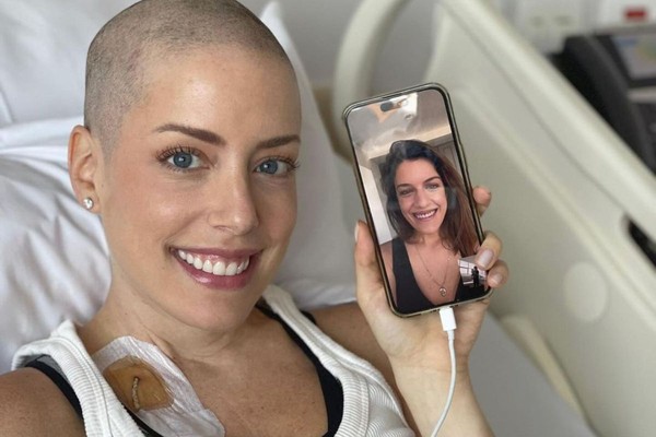 Fabiana Justus encontra irmã pela primeira vez desde diagnóstico de câncer