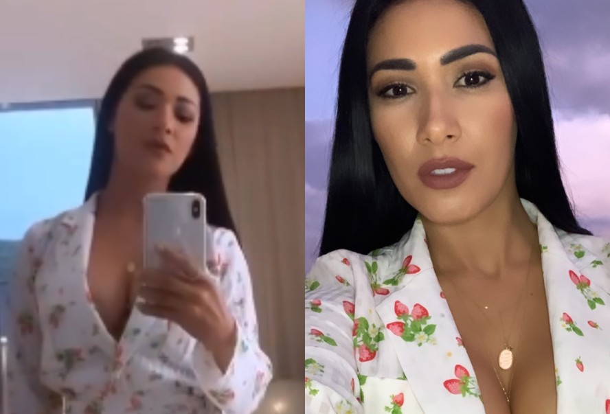 Simaria rouba a cena ao usar vestido curtinho e caprichar no decote; veja