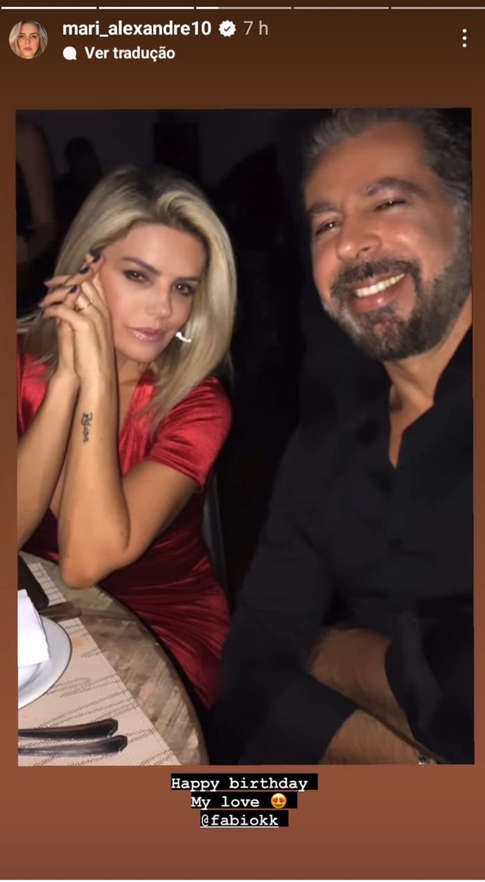 Mari Alexandre mostra 'namorado secreto' em foto rara na web