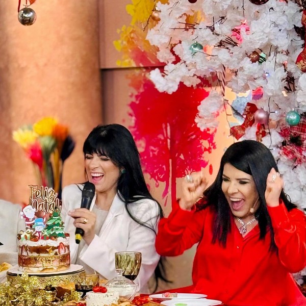 Mara Maravilha e cantora gospel Fernanda Brum brincam com semelhança ...