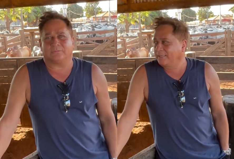 Leonardo grava na fazenda após ausência repercutir na festa da neta ...