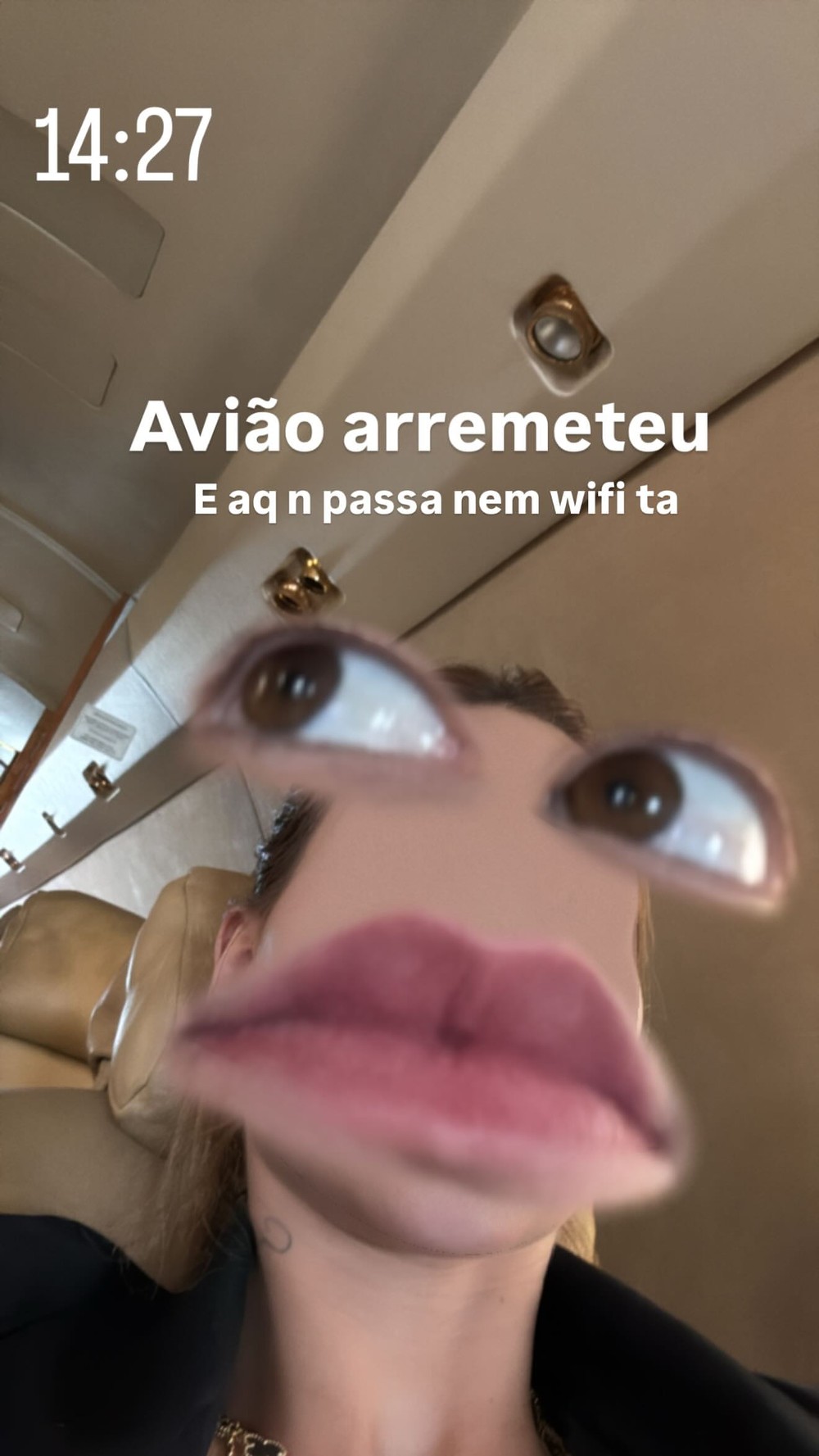 Jato de Virginia Fonseca arremete ao chegar em SP, e ela fica nervosa ...