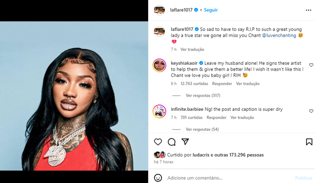 Rapper Enchanting morre, aos 26 anos, um dia após ser internada ...