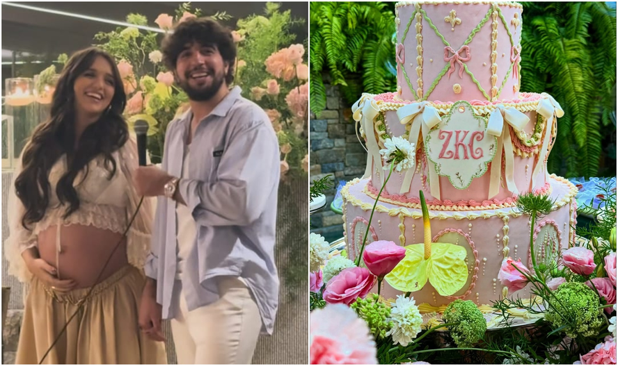 Rafa Kalimann e Nattan fazem chá de bebê da primeira filha