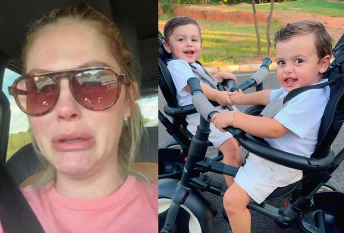 Bárbara Evans atualiza quadro do filho após menino ser picado por escorpião: 'Baita susto!'