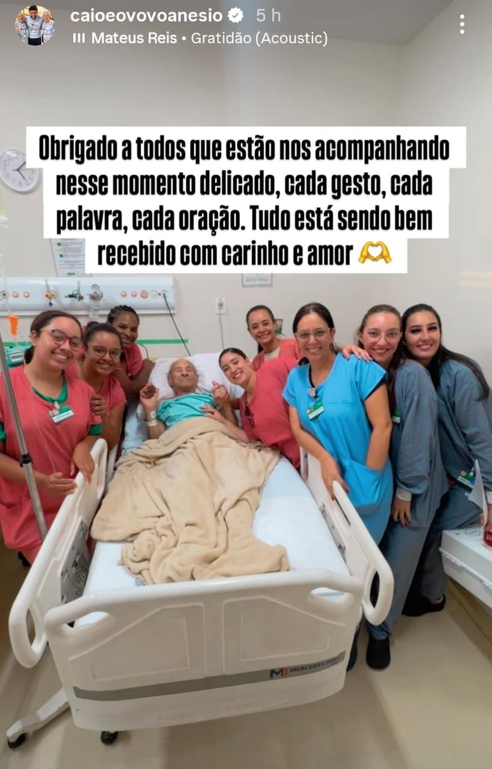 Influenciador Vovô Anésio, de 88 anos, sofre acidente e vai passar por ...