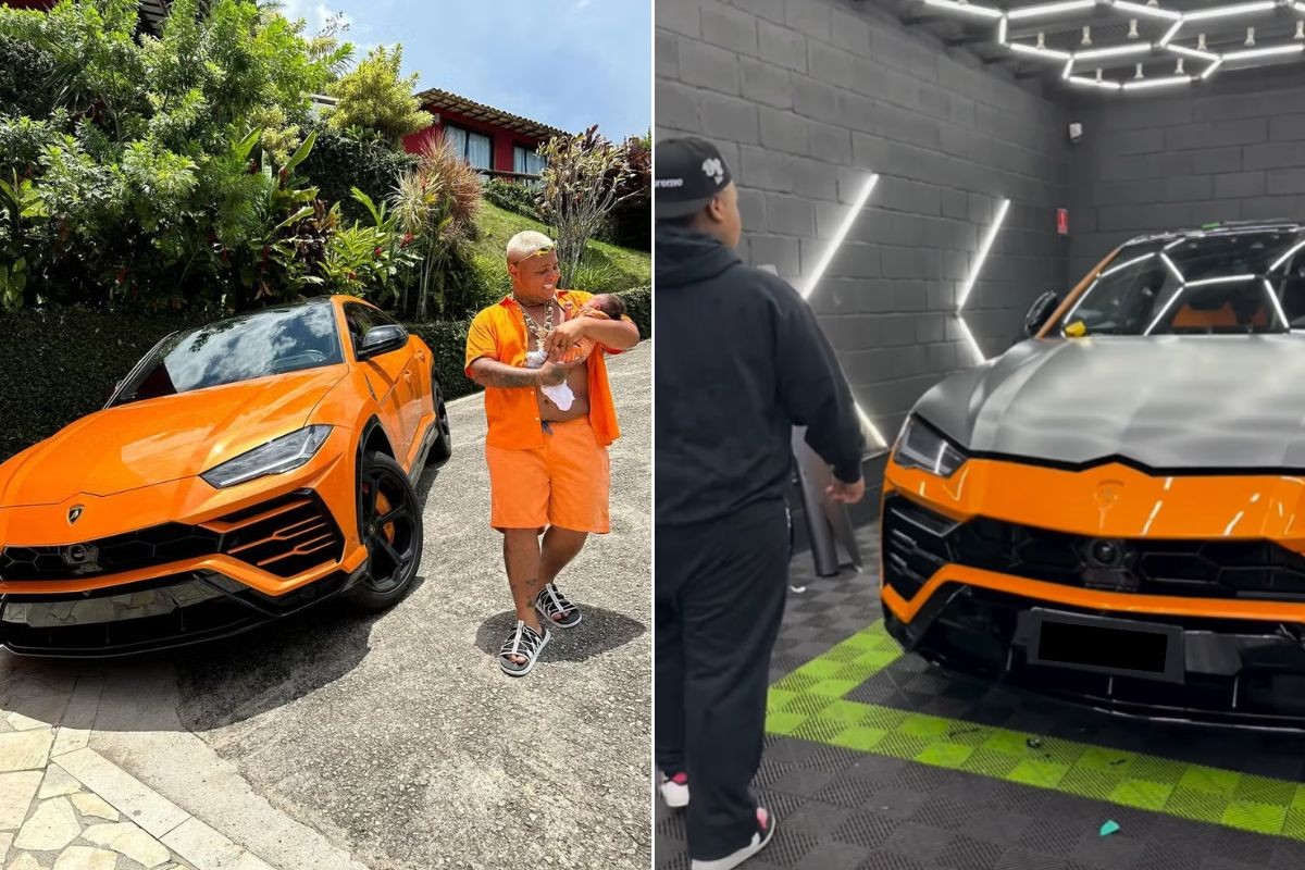 MC Ryan SP muda a cor de carro de R$ 4 milhões e diz: 'Vai ficar a ...