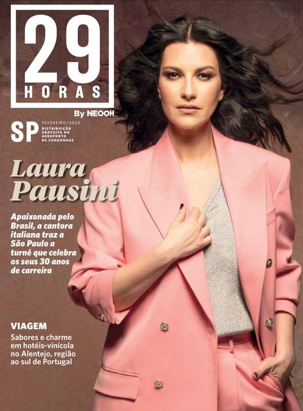 Laura Pausini: 'Tenho muita vontade de morar no Brasil'