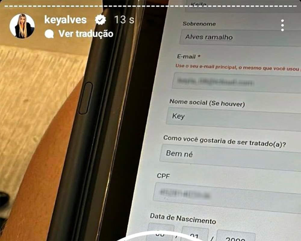 O meme vem pronto: Key Alves viraliza ao compartilhar dados duvidosos ...