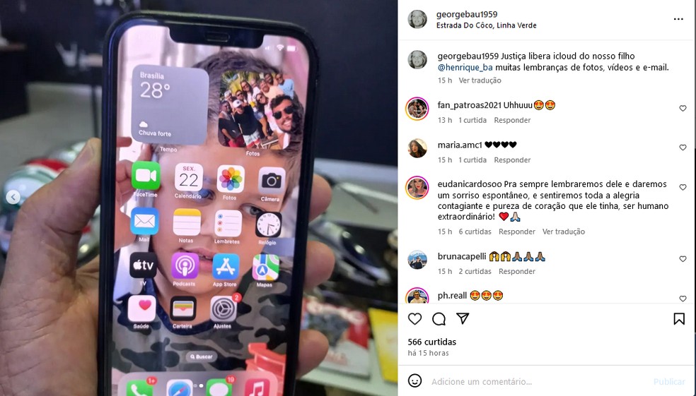 Pai de Henrique Bahia celebra decisão da Justiça 2 anos após morte do ...