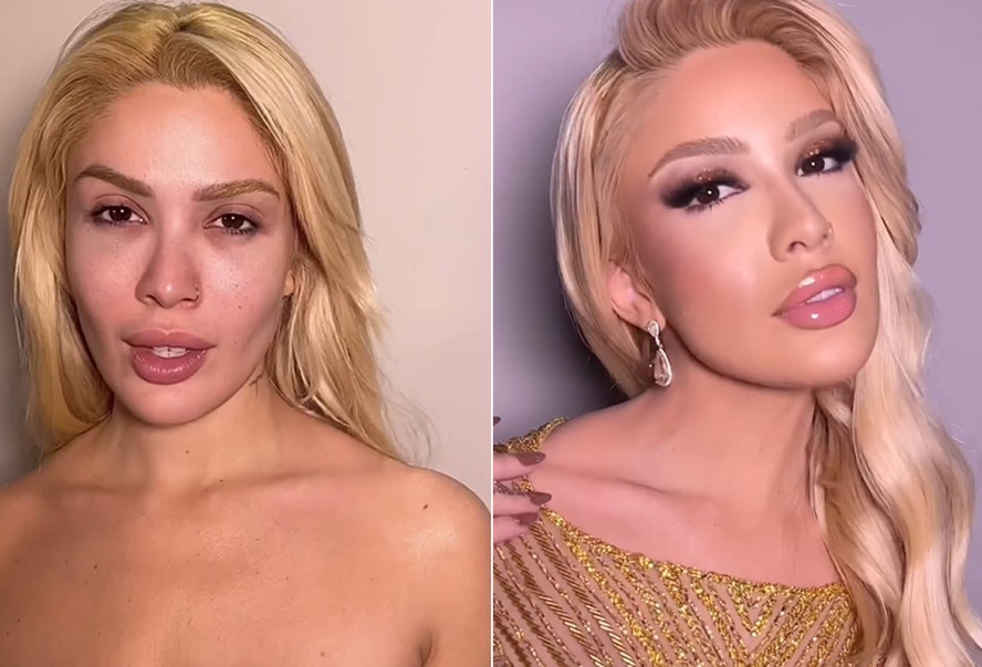 Karoline Lima posta sem make ou filtro para mostrar transformação para ...