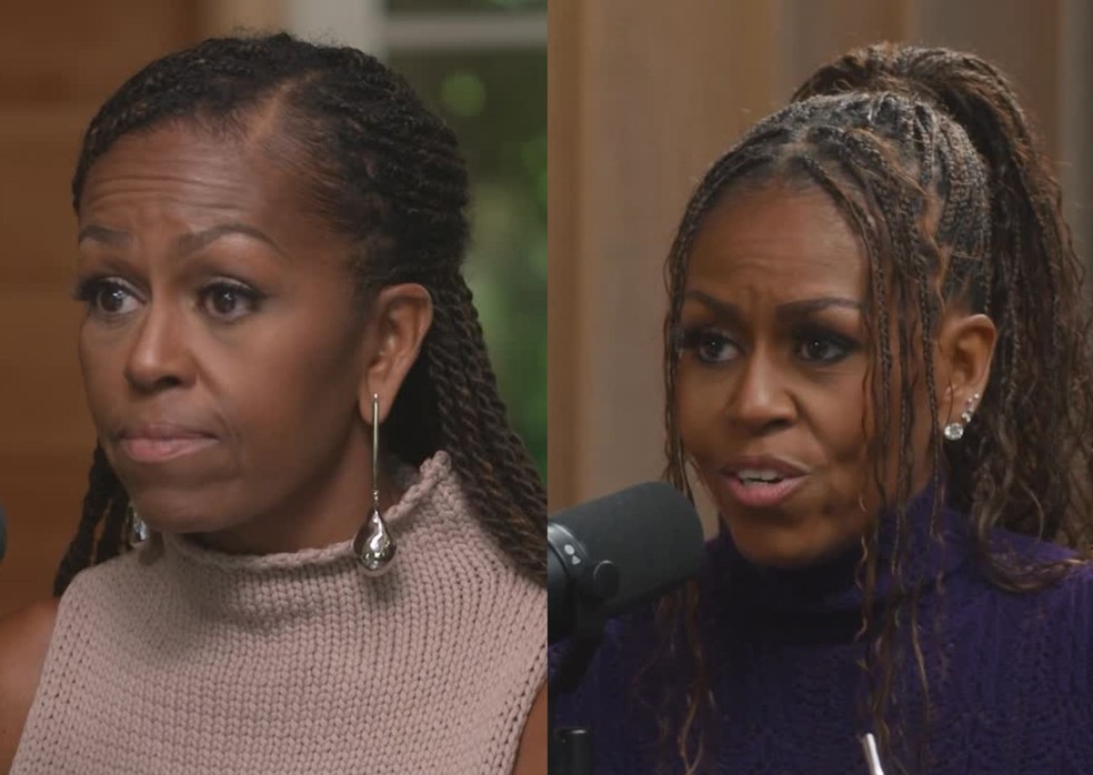 Michelle Obama faz 10 furos nas orelhas de uma só vez e diz que Barack ...