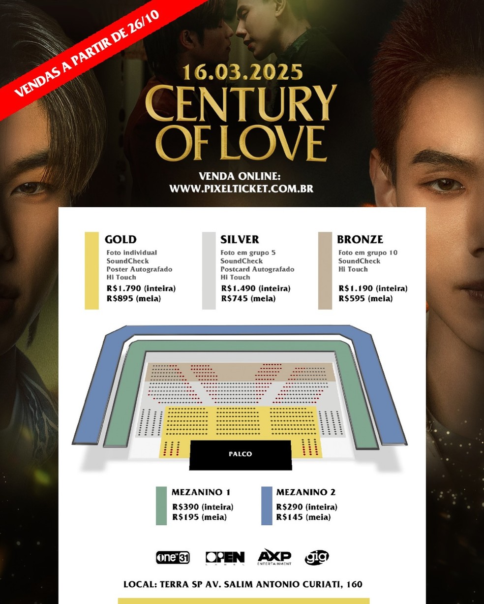 Daou e Offroad, famosos atores tailandeses, anunciam encontro de fãs no ...