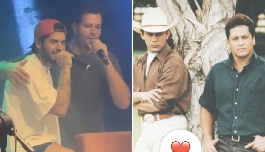 Zé Felipe e Pedro Leonardo revivem hit clássico de Leandro e Leonardo ...