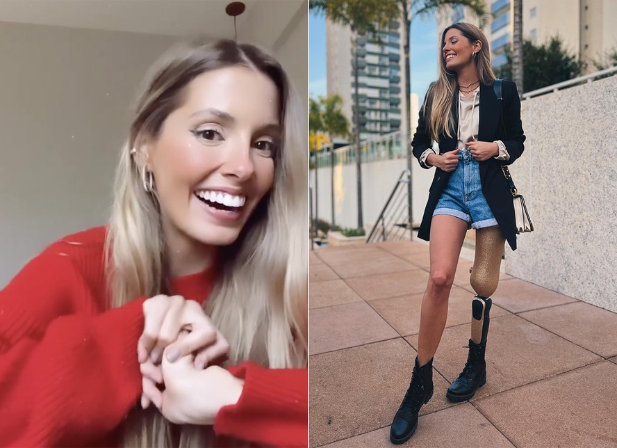 Paola Antonini viaja pela primeira vez no dia do acidente que a fez perder a perna