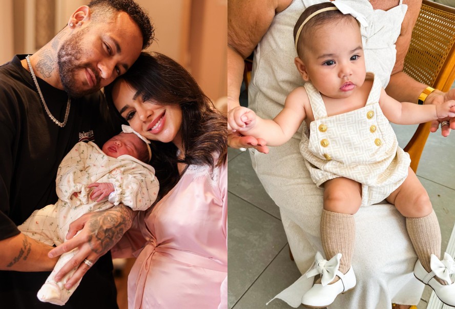 Mavie, filha de Neymar e Bruna Biancardi, sorri ao se ver no espelho; assista