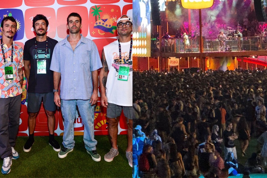 Forfun faz ‘after’ lotado no Rock in Rio com pocket show