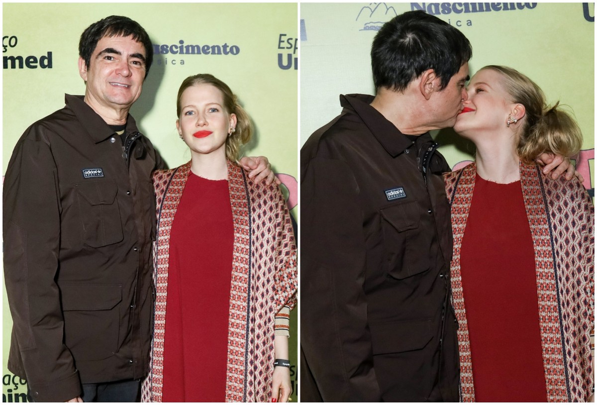 Samuel Rosa faz rara aparição com a esposa em primeiro show solo após ...