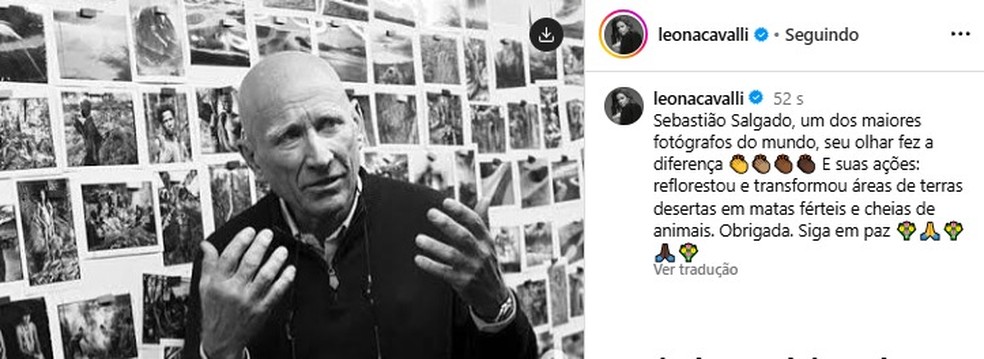 Sebastião Salgado morre aos 81 anos; famosos lamentam