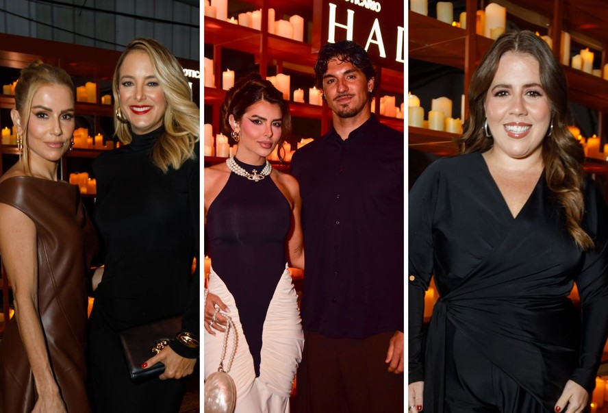 Famosos chegam para luxuoso jantar de lançamento de perfume no ...