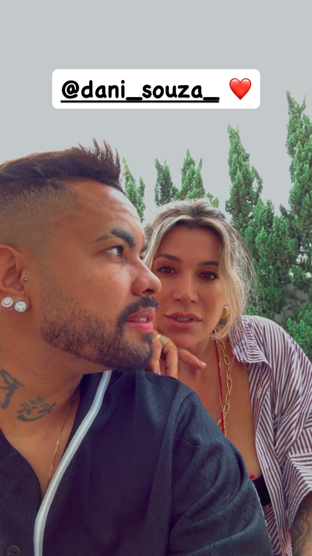 Dentinho posta com Dani Souza e filho, e altura do garoto de 10 anos ...