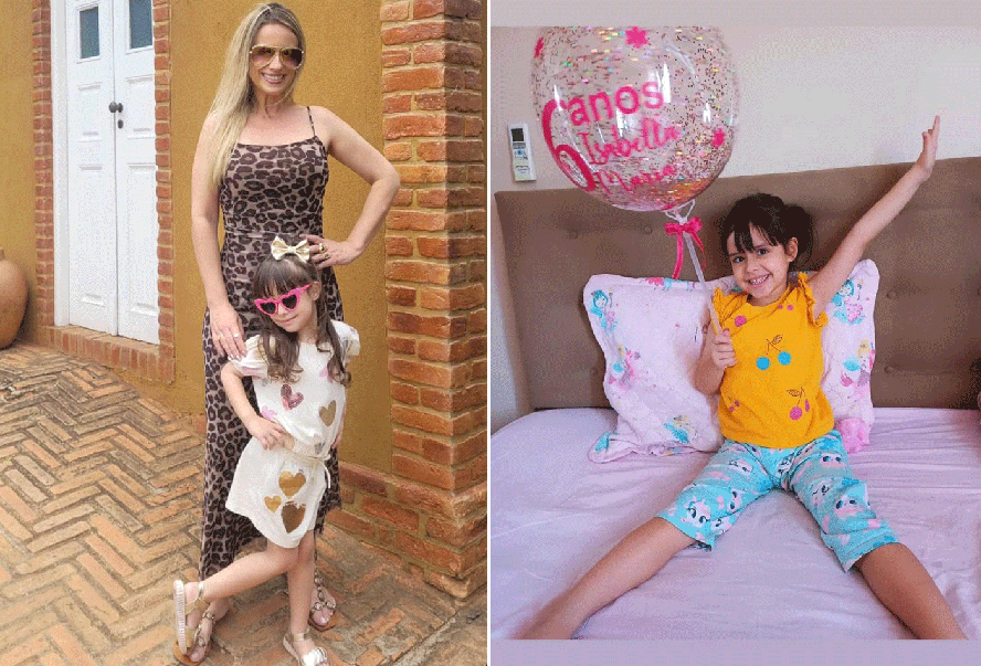 Viúva de Pampa celebra 6 anos da filha e fala sobre luto após a morte ...