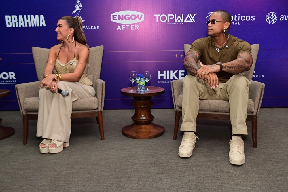 Léo Santana e Lore Improta falam de amizade com Gilberto Gil: 'Já faz ...