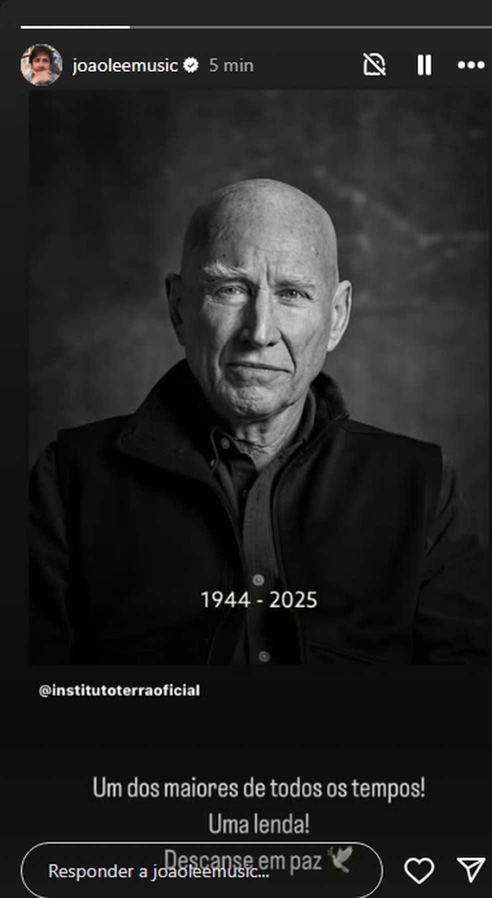 Sebastião Salgado morre aos 81 anos; famosos lamentam
